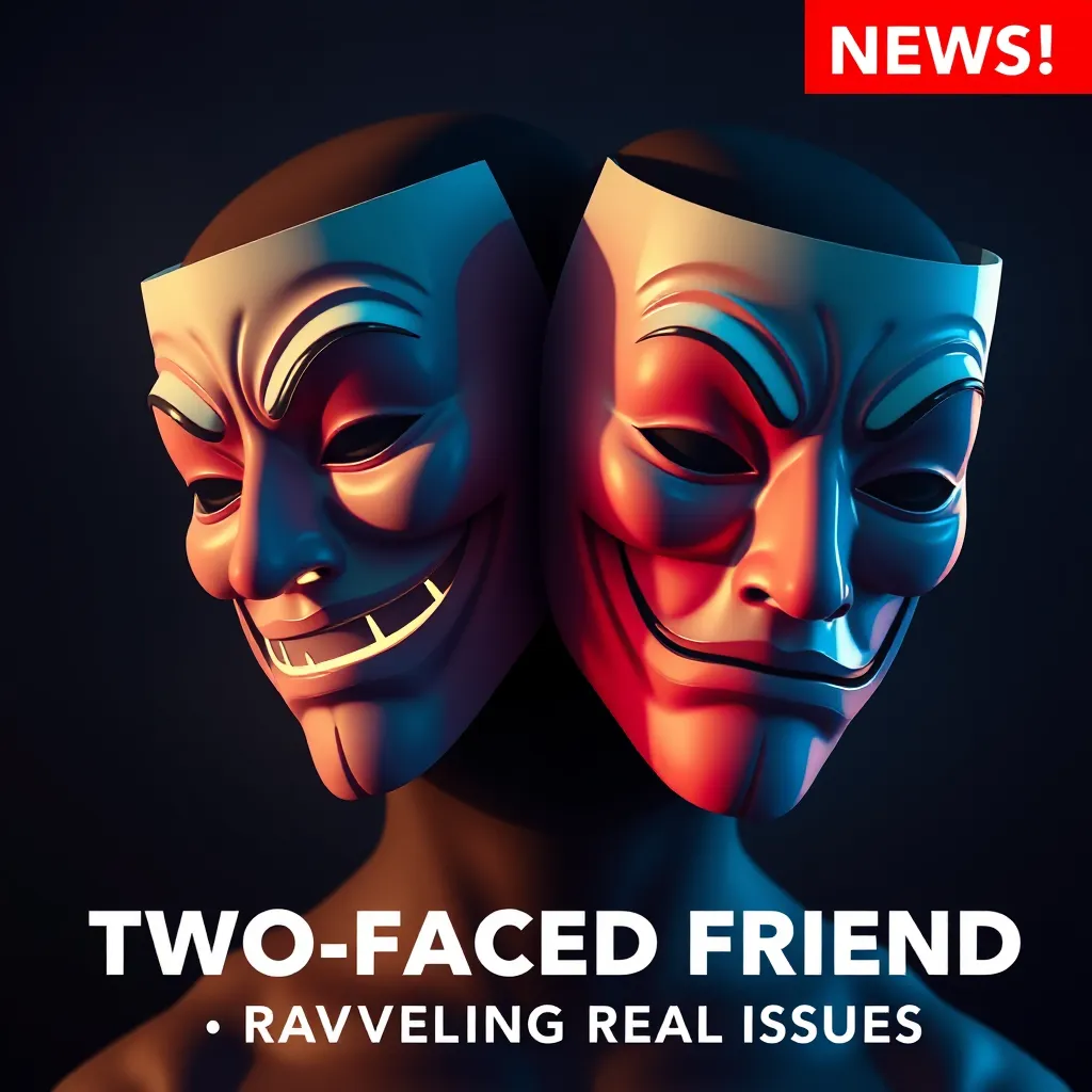 Two-Faced Friend: Unraveling Real Issues : LevelUpTalk