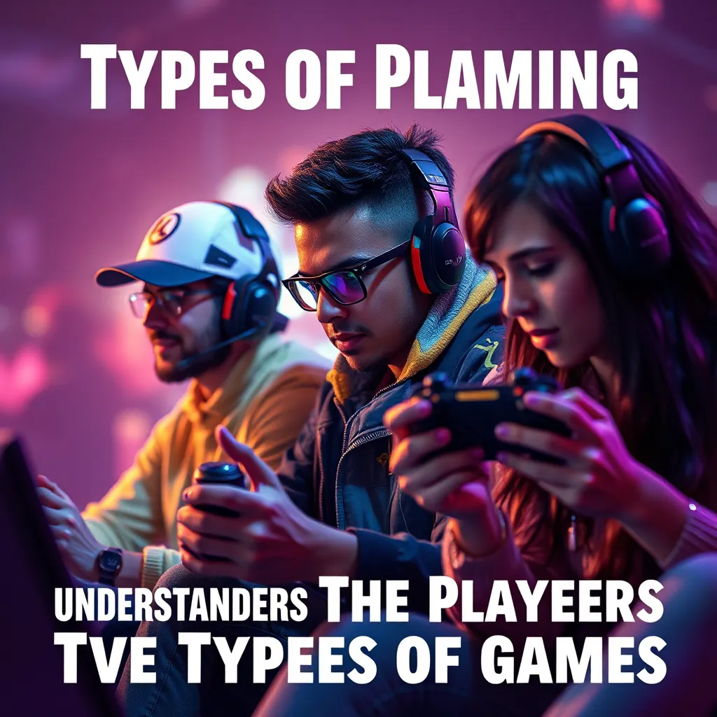 Understanding the Three Types of Players in Games : LevelUpTalk
