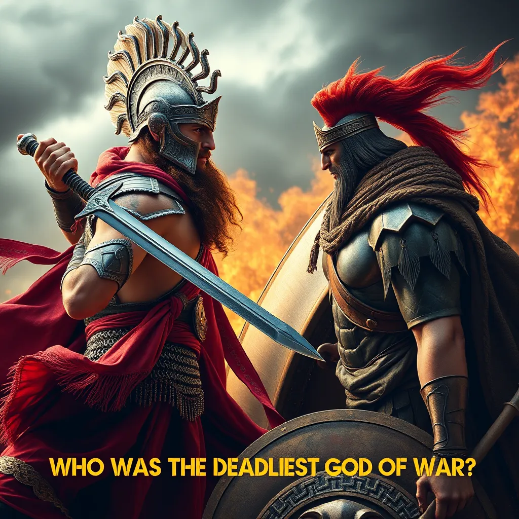 Tyr vs Ares: Who Was the Deadliest God of War? : LevelUpTalk