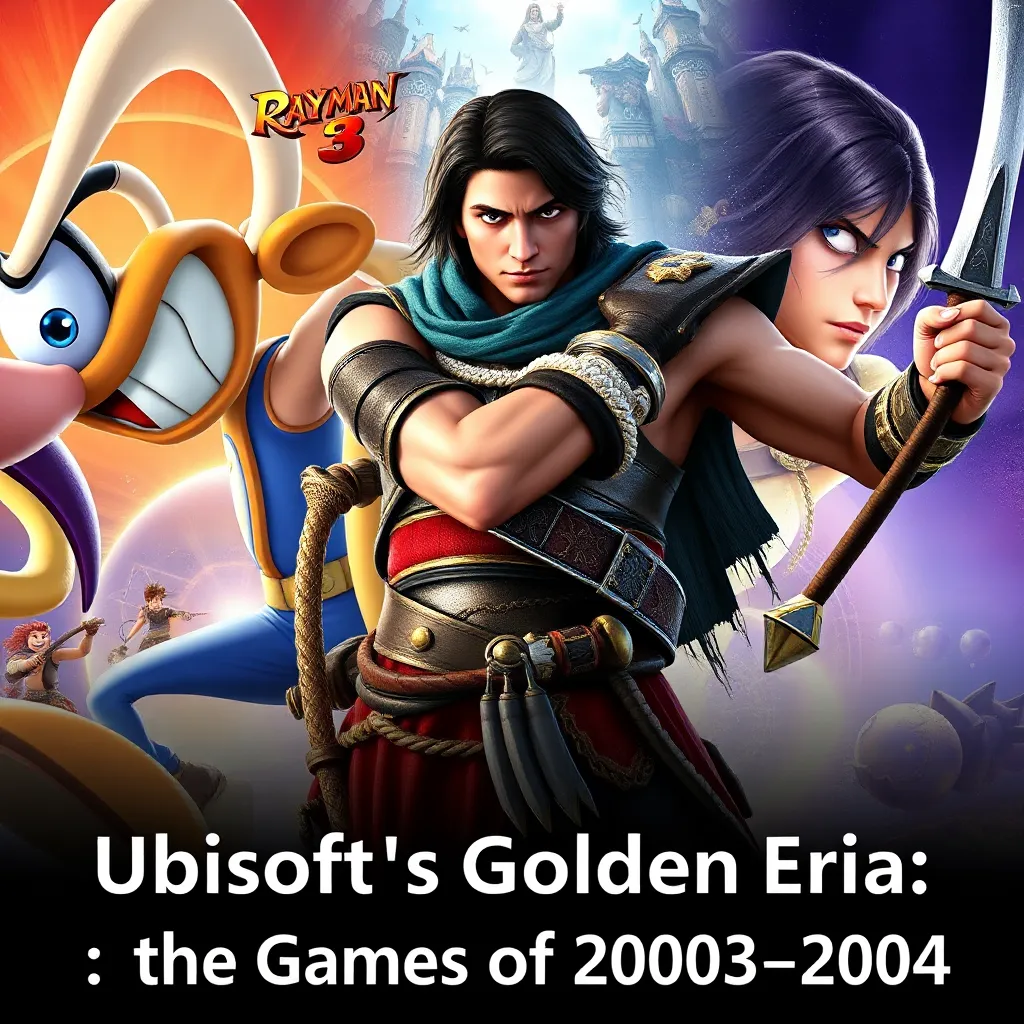 Ubisoft's Golden Era: The Games of 2003-2004 : LevelUpTalk