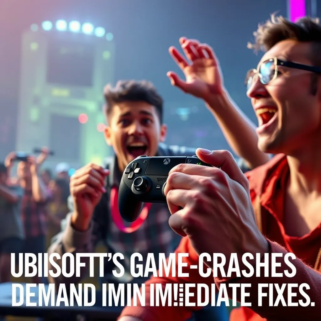 Ubisoft's Console Game Crashes Demand Immediate Fixes : LevelUpTalk