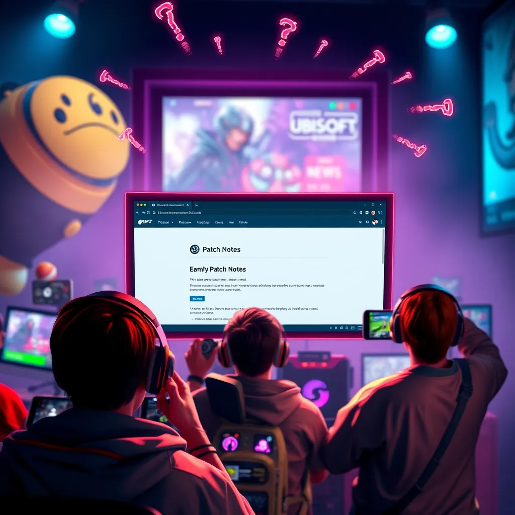 What’s Up with Ubisoft? Fans Scramble Over Missing Patch Notes ...