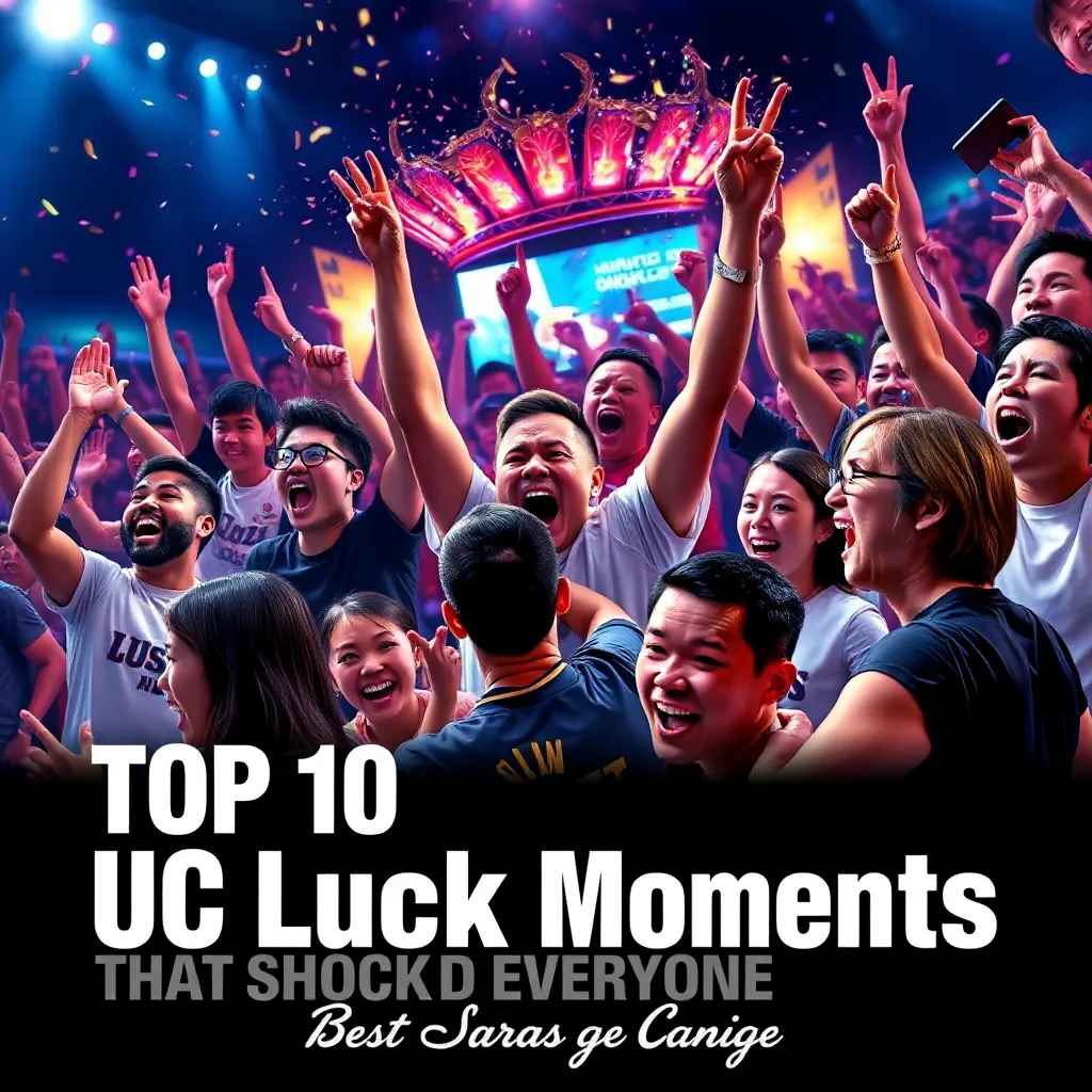 Top 10 UC Luck Moments That Shocked Everyone : LevelUpTalk