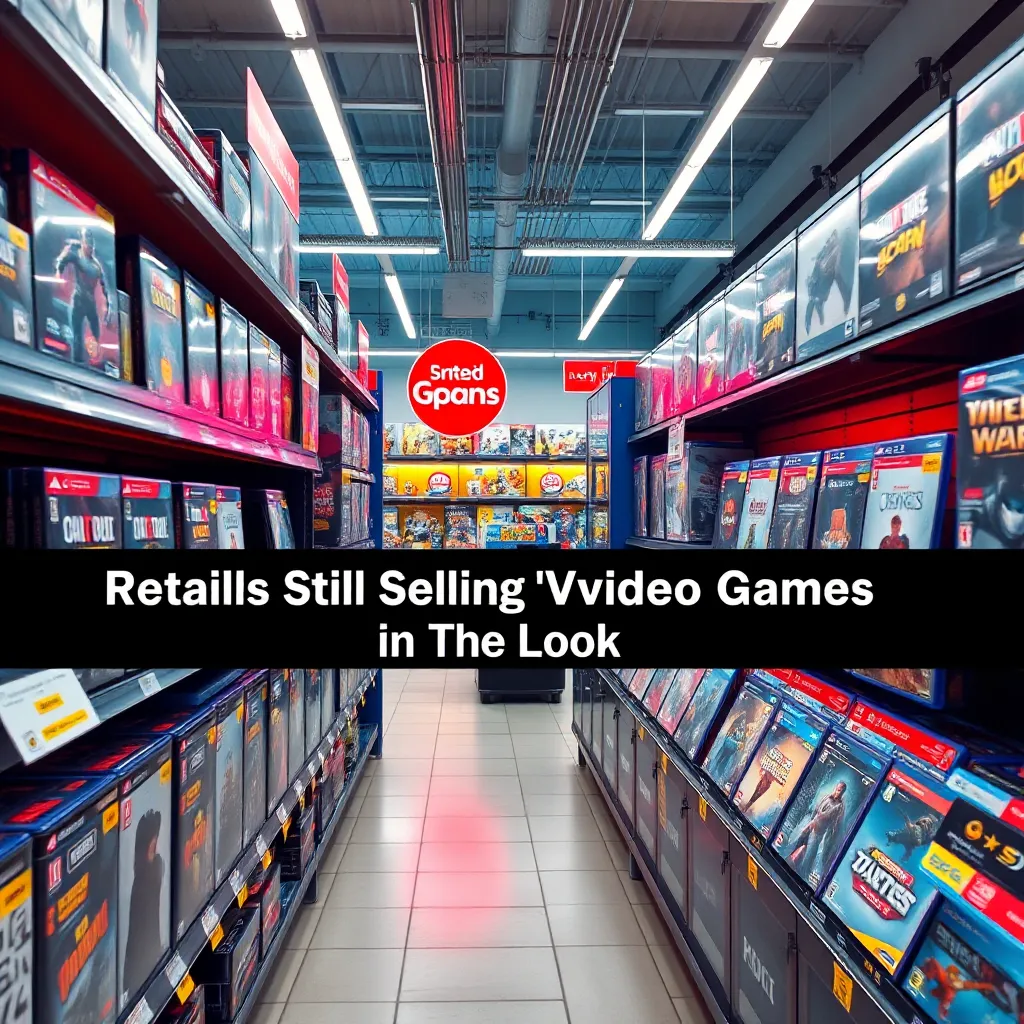 Retailers Still Selling Video Games in the UK: A Look : LevelUpTalk