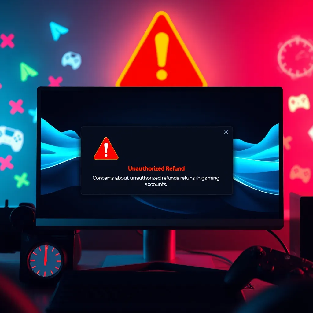 Concerns About Unauthorized Refunds in Gaming Accounts : LevelUpTalk