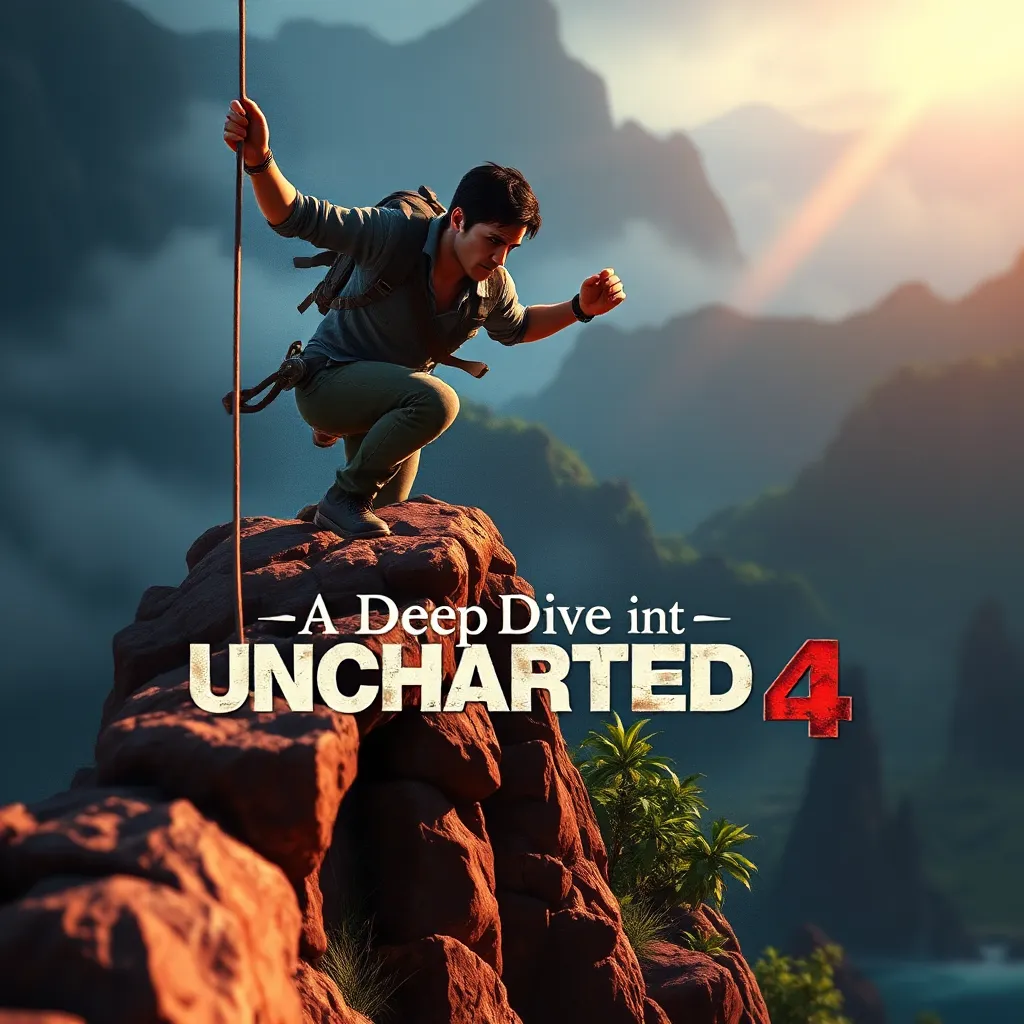 A Deep Dive into Uncharted 4 by Naughty Dog : LevelUpTalk