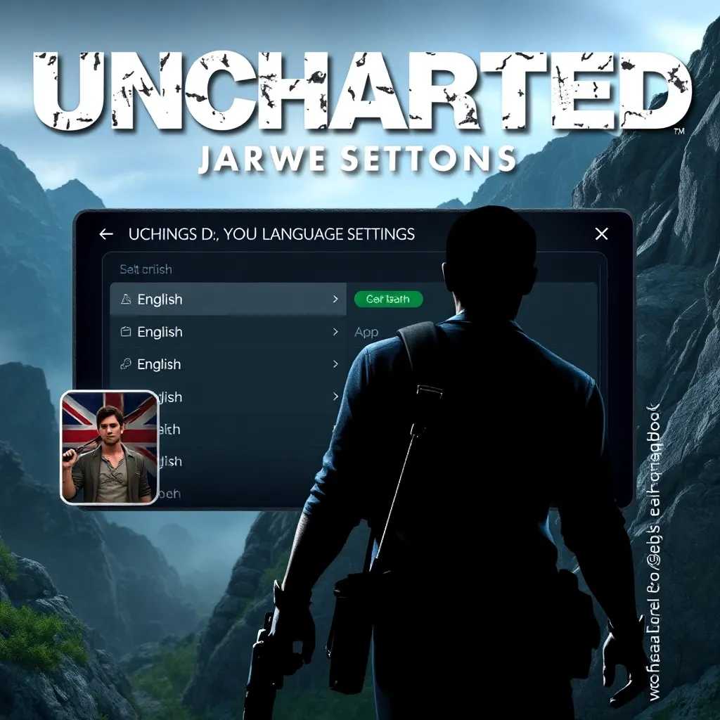 How to Change Language Settings in Uncharted Games? : LevelUpTalk