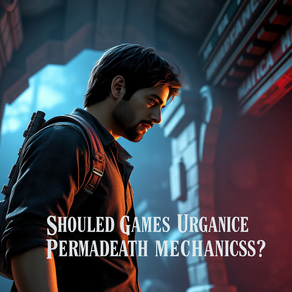 Should Uncharted Games Introduce Permadeath Mechanics? : LevelUpTalk