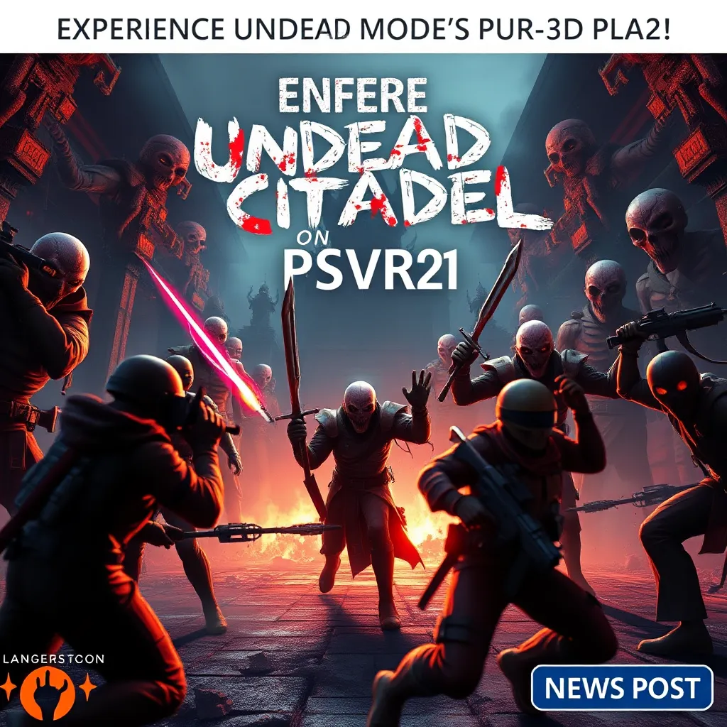 Experience Undead Citadel: Epic Horde Mode on PSVR2! : LevelUpTalk