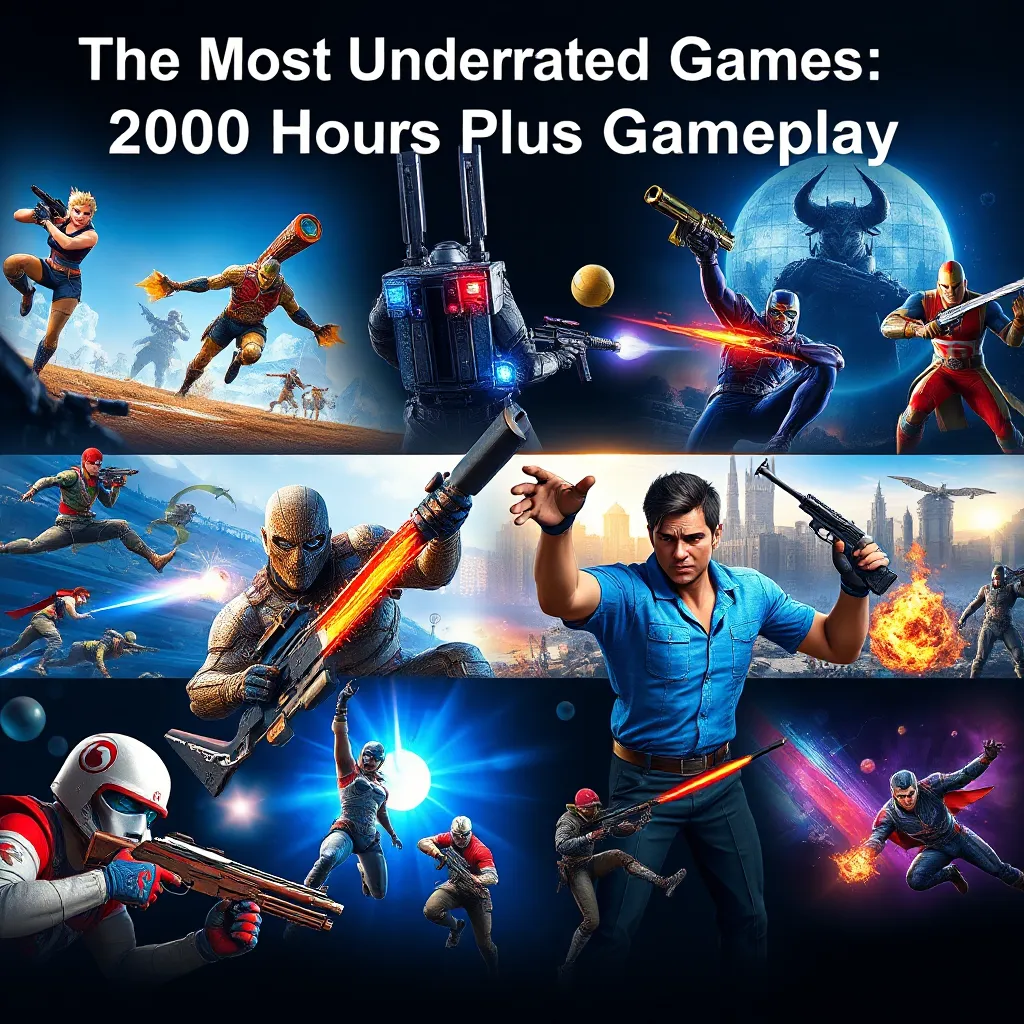 The Most Underrated Games: 200 Hours Plus Gameplay : LevelUpTalk