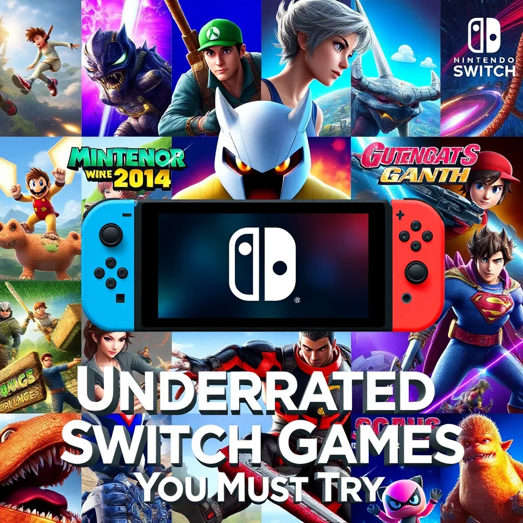 Exploring Underrated Switch and PC Games You Must Try : LevelUpTalk