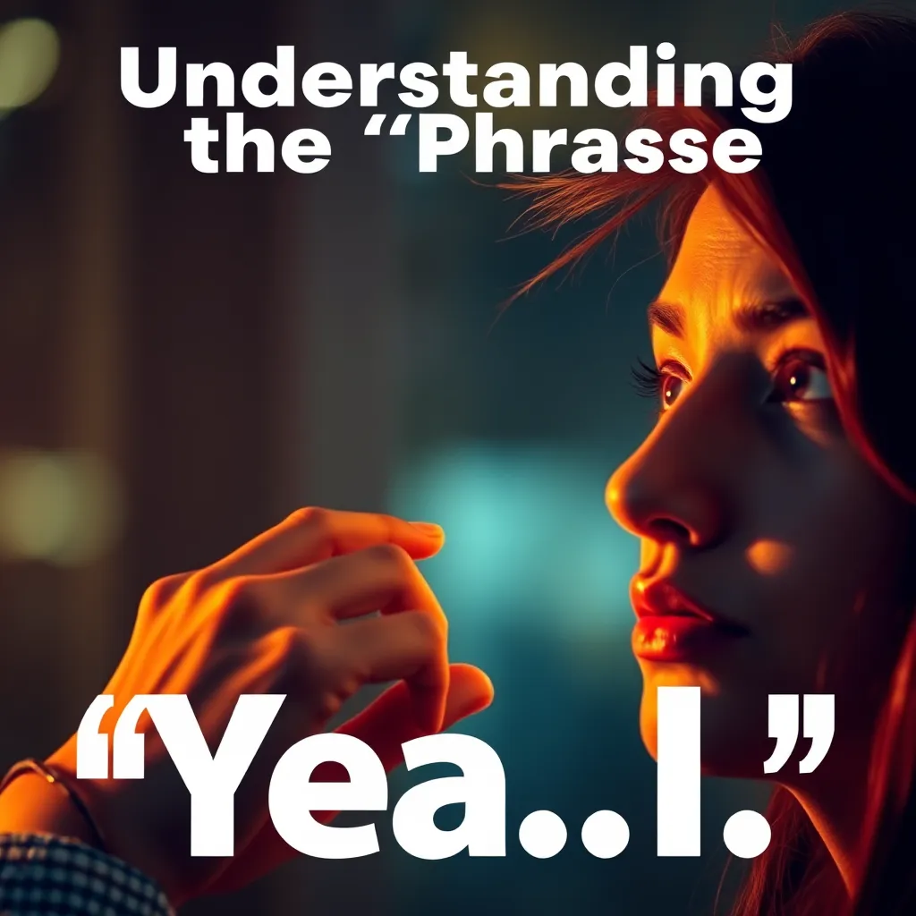 Exploring the Meaning Behind 'Yea.. .' : LevelUpTalk