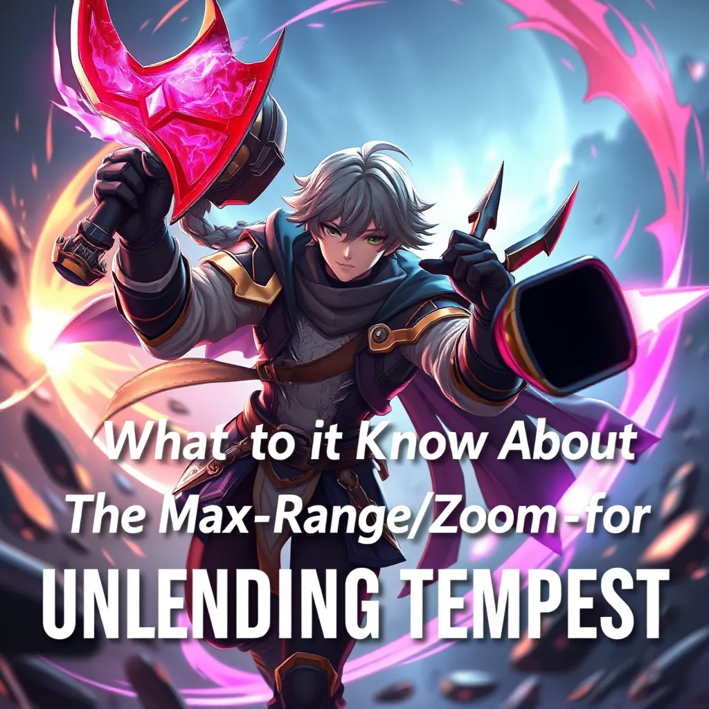 What to Know About the Max Range/Zoom for Unending Tempest : LevelUpTalk