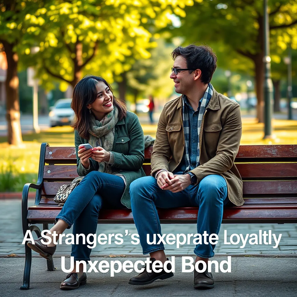 A Stranger’s Unexpected Loyalty: An Unexpected Bond : LevelUpTalk