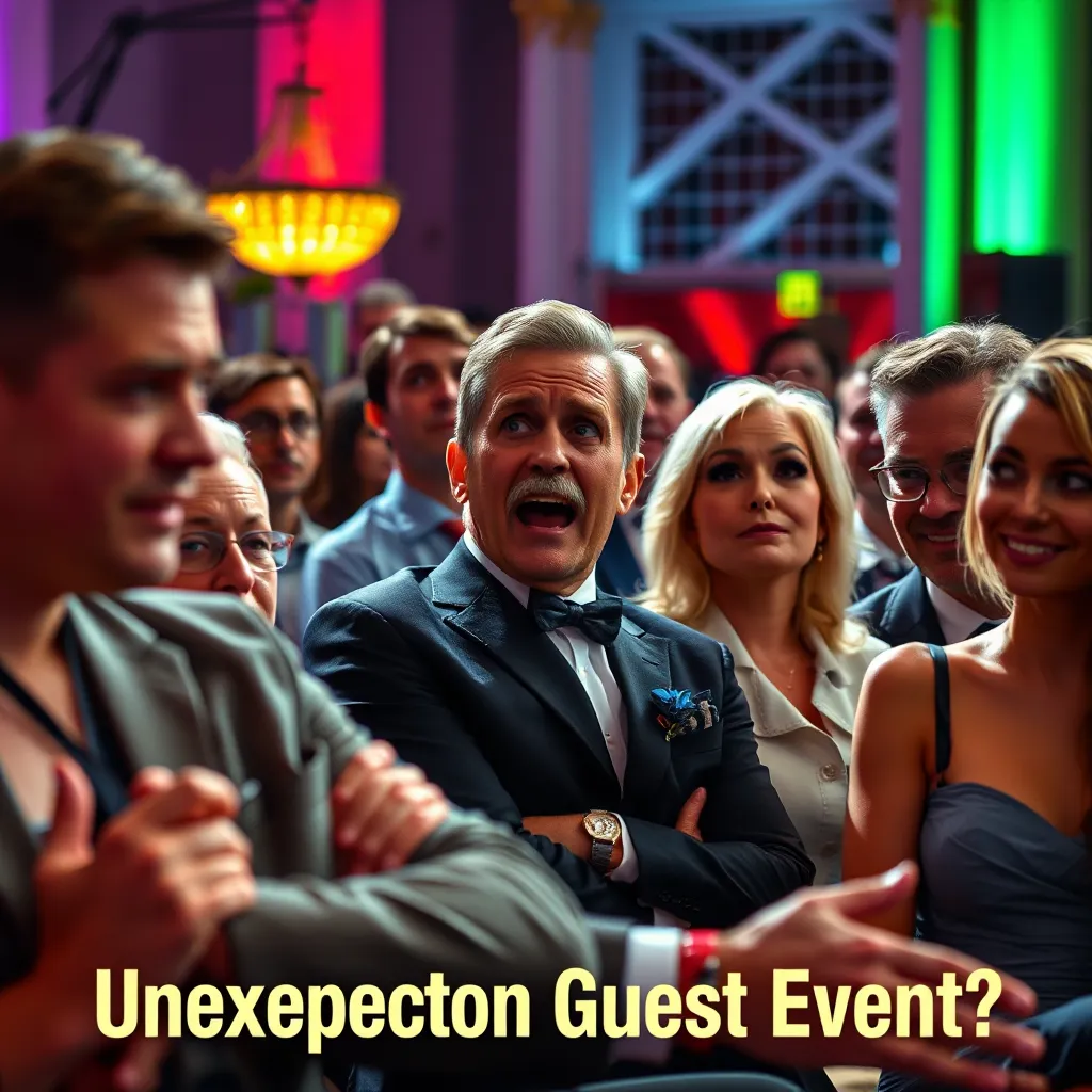 Why Is He Even Invited? Out of Place at the Event : LevelUpTalk