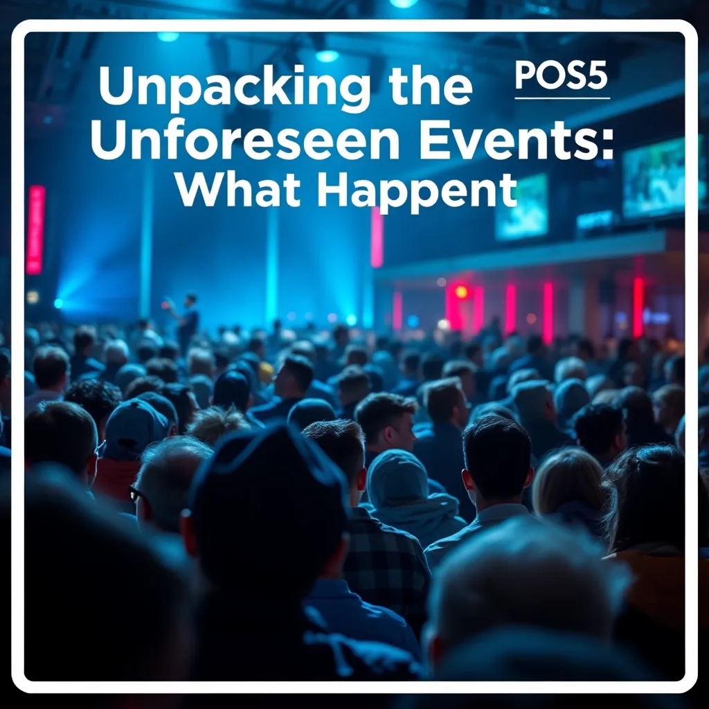 Unpacking the Unforeseen Events: What Happened? : LevelUpTalk