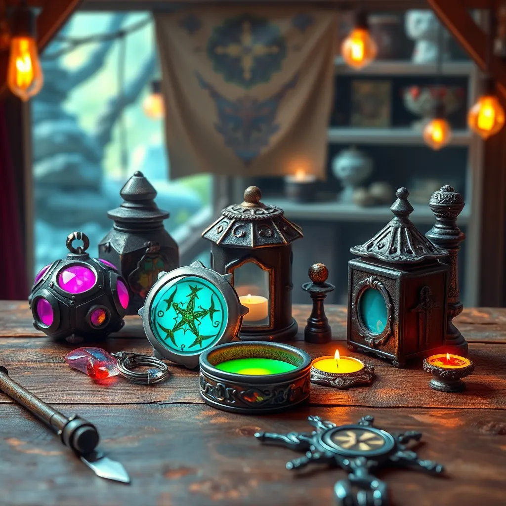 Exploring RPGs with Unique Magical Items in Gameplay : LevelUpTalk