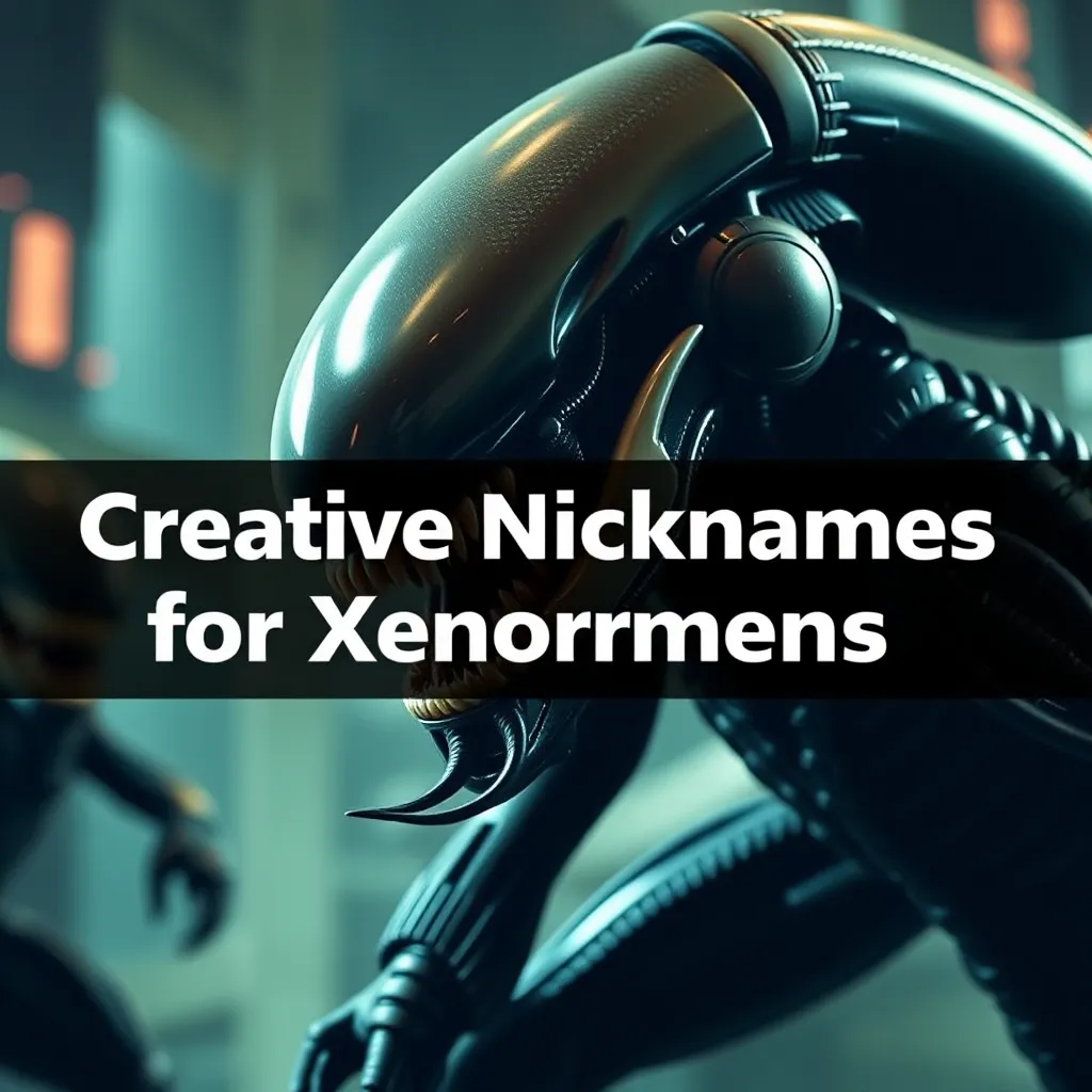 Unique Nicknames for Xenomorphs: What's Yours? : LevelUpTalk