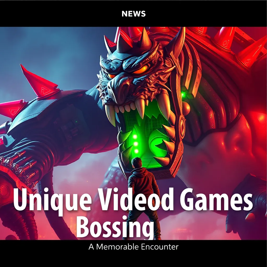 Unique Video Game Boss Designs: A Memorable Encounter : LevelUpTalk