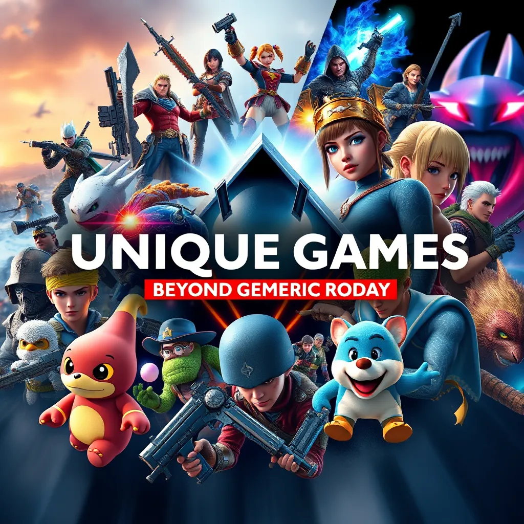 Explore Unique Games Beyond Generic RPGs Today! : LevelUpTalk