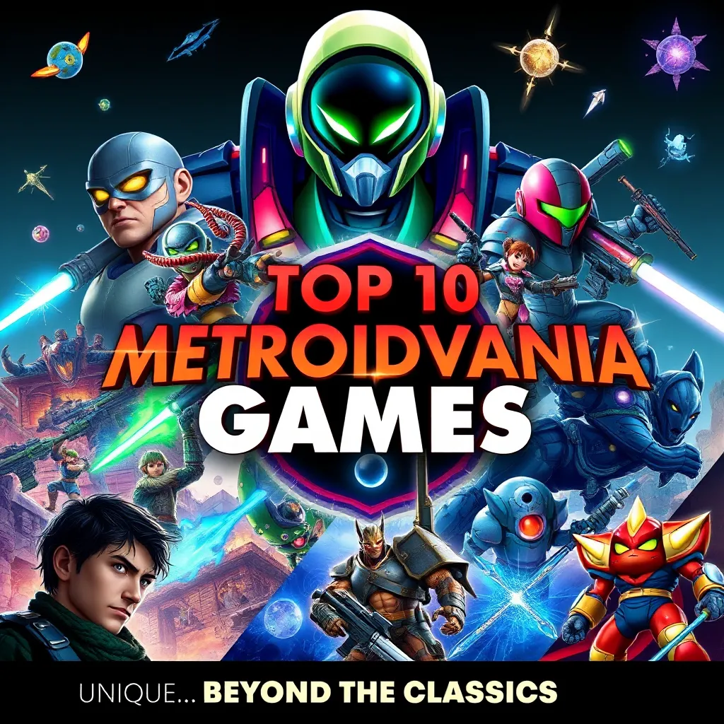 Top 10 Unique Metroidvania Games Beyond the Classics : LevelUpTalk