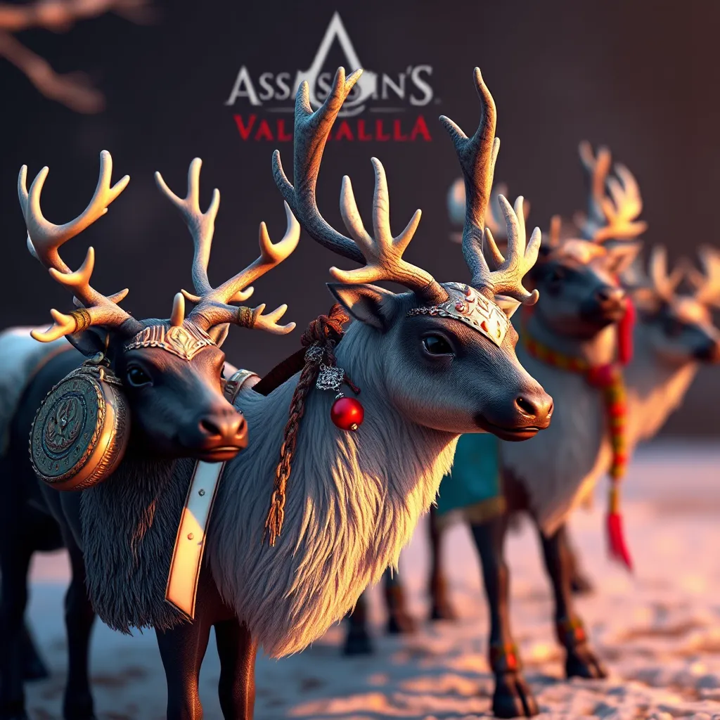 Players Share Their Unique Reindeer Designs in AC Valhalla : LevelUpTalk