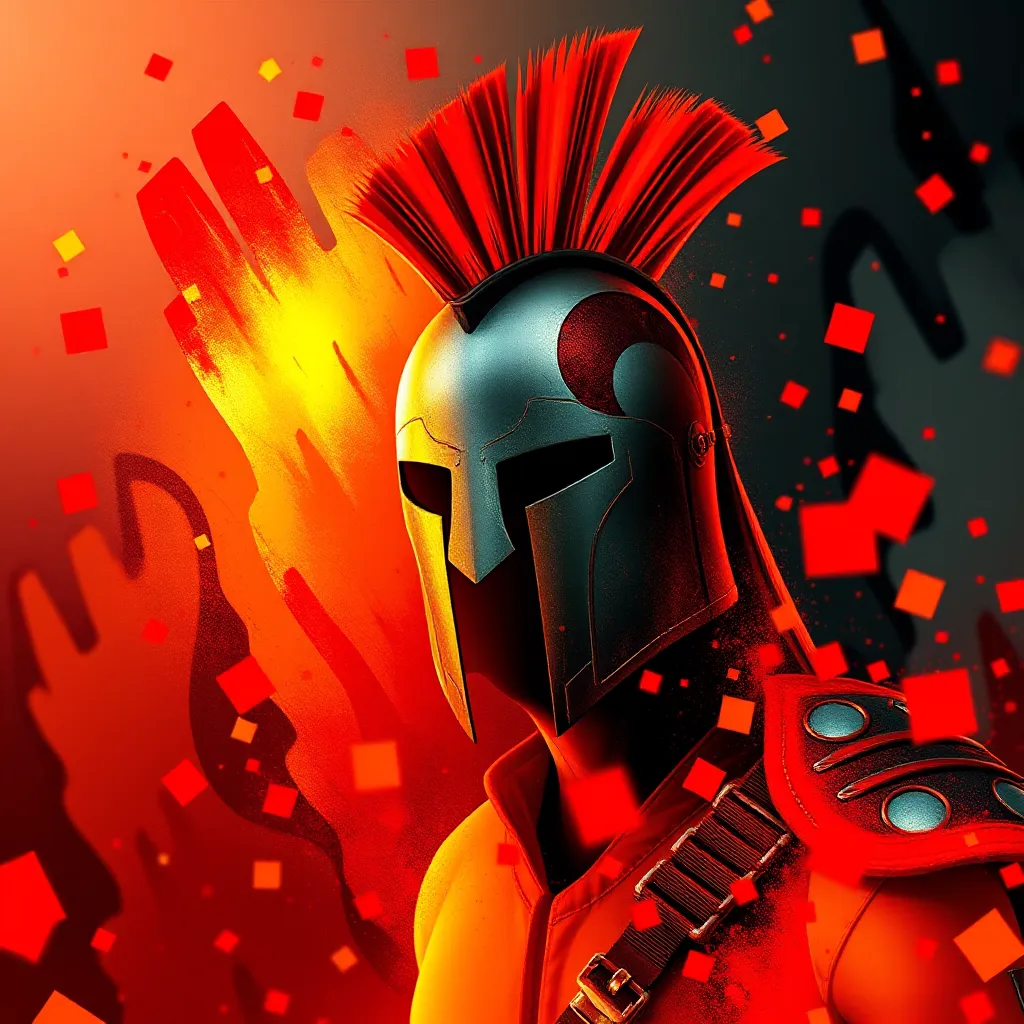 Creating a Unique Background for Your Spartan Design : LevelUpTalk