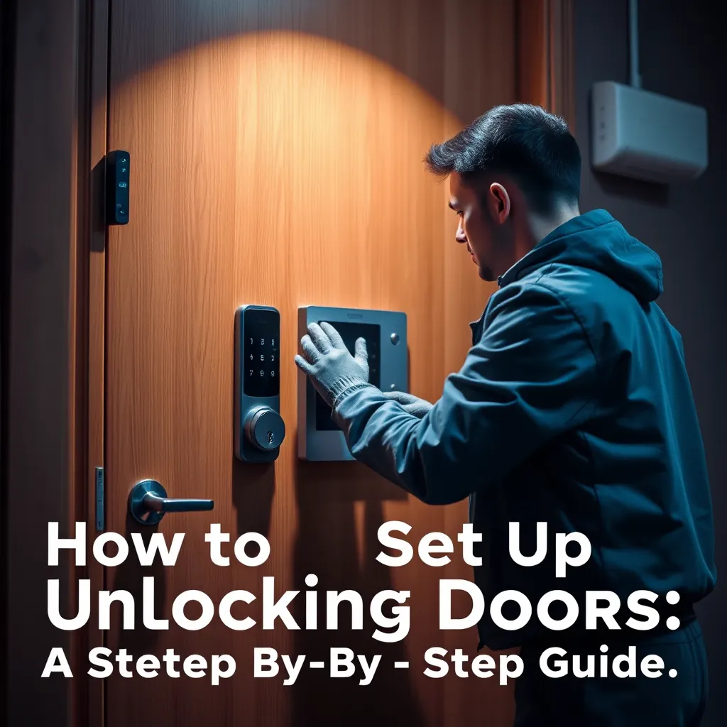 How to Set Up Unlocking Doors: A Step-By-Step Guide : LevelUpTalk