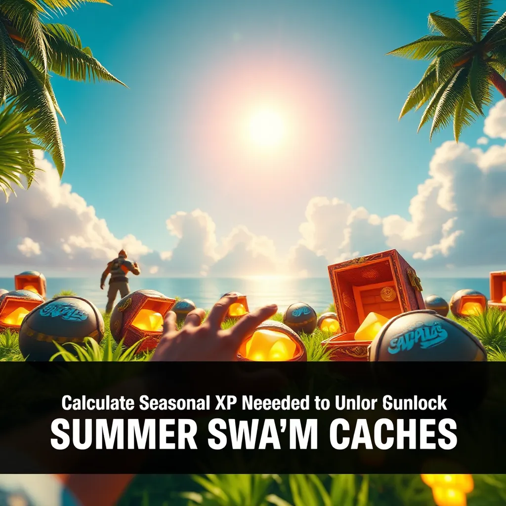 Calculate Seasonal XP Needed to Unlock Summer Swarm Caches : LevelUpTalk