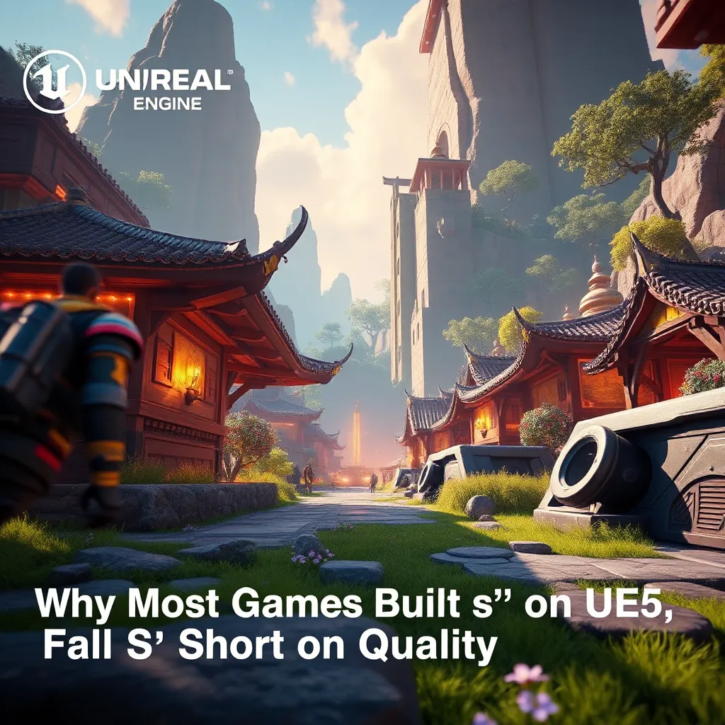 Why Most Games Built on UE5 Fall Short in Quality : LevelUpTalk