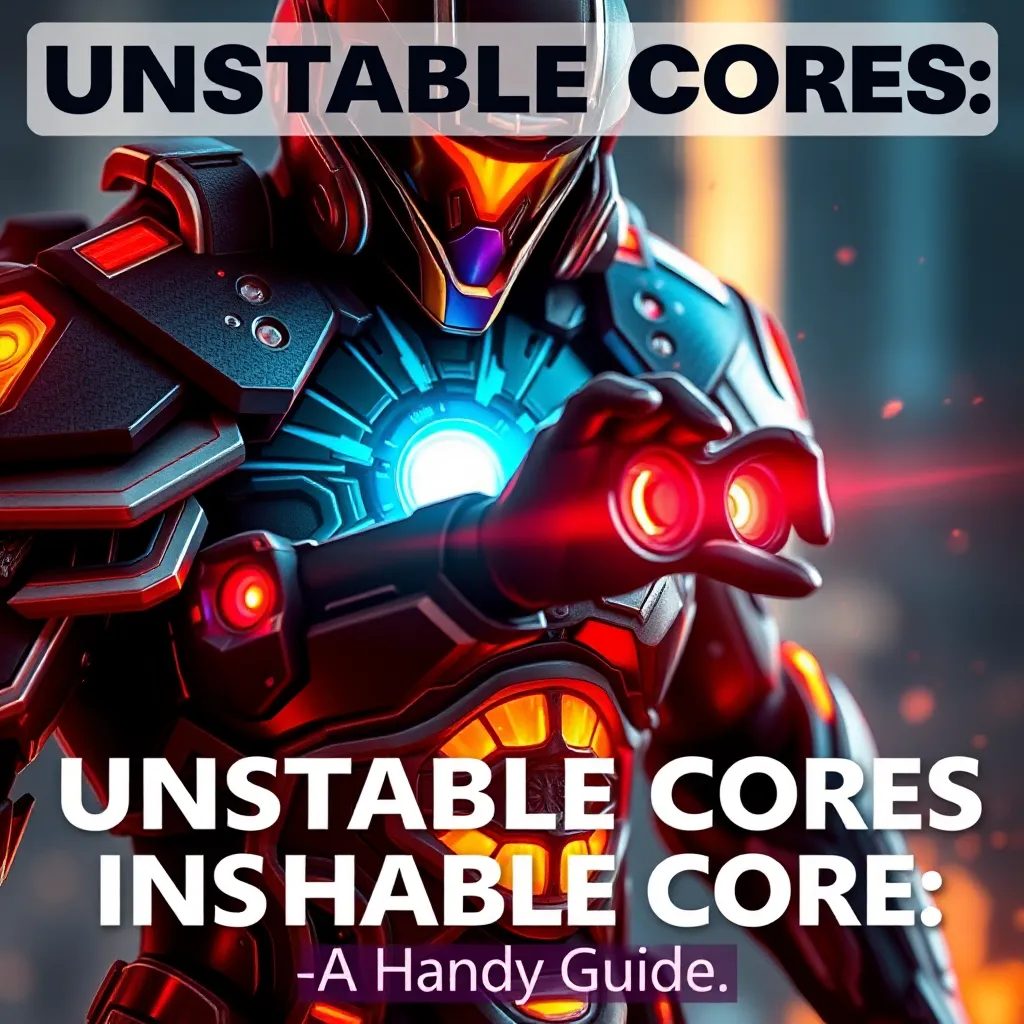 Maximize Your Unstable Cores: A Handy Guide : LevelUpTalk