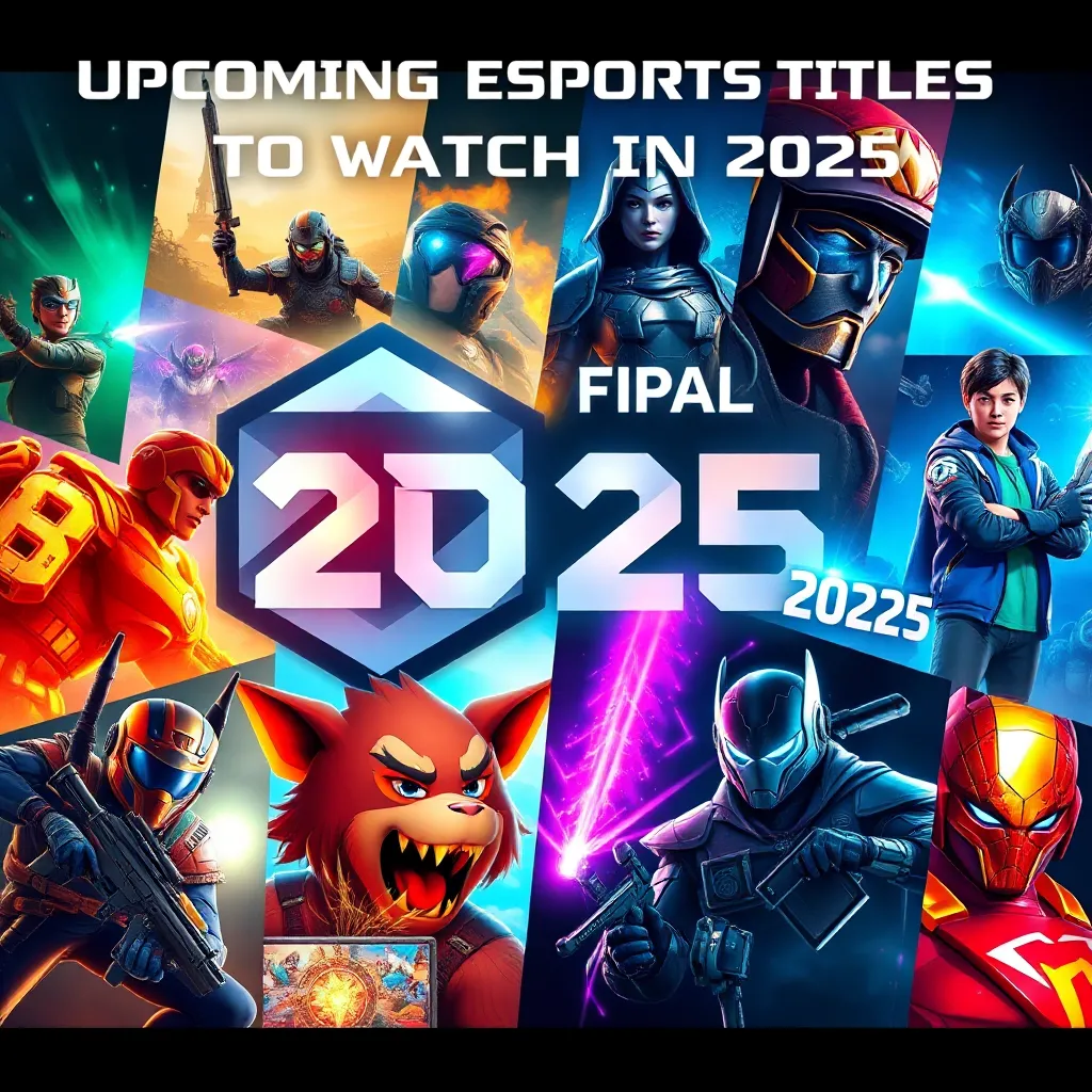 Top Upcoming Esports Titles to Watch in 2025 : LevelUpTalk