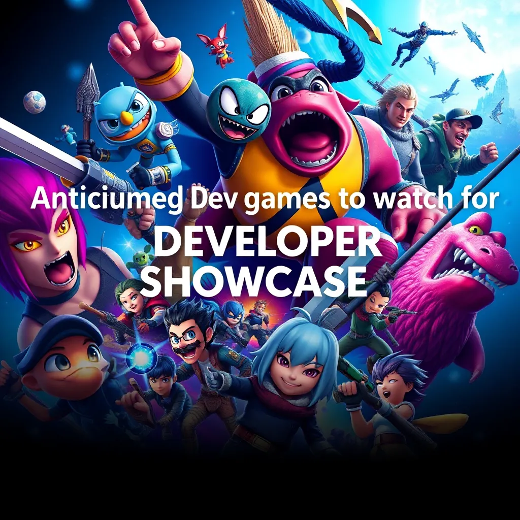 Anticipated Games to Watch for in Developer Showcase : LevelUpTalk
