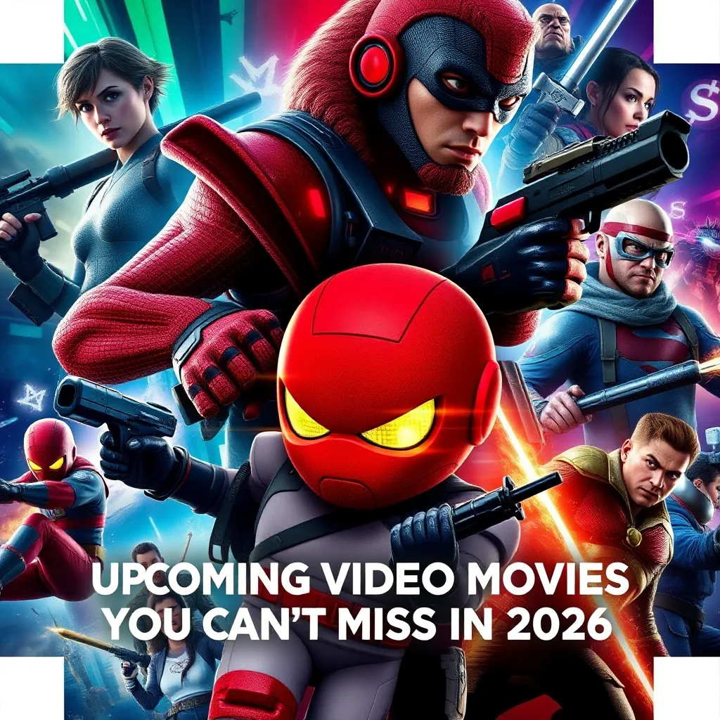Upcoming Video Game Movies You Can’t Miss in 2026 : LevelUpTalk
