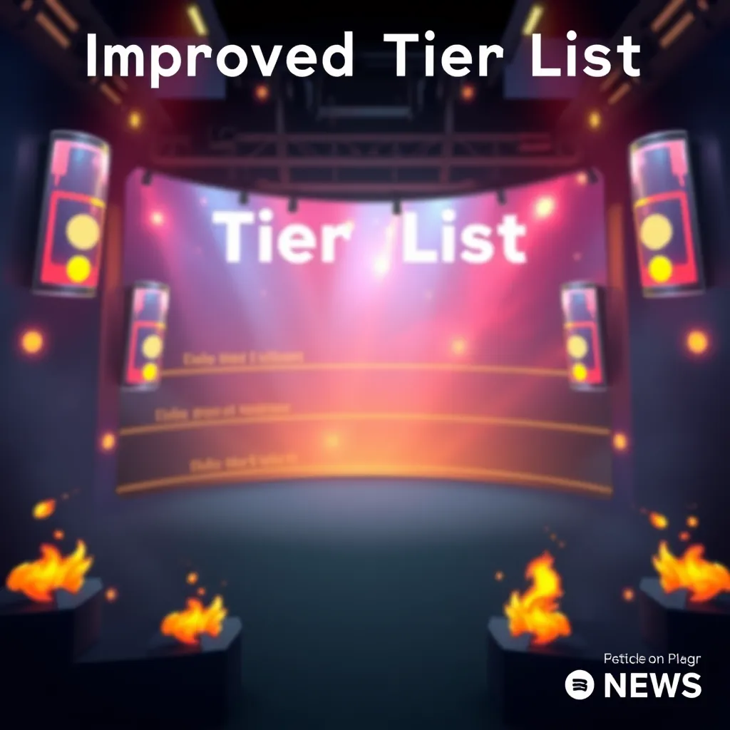 Improved Tier List: A Fast-Paced Overview of Rankings : LevelUpTalk