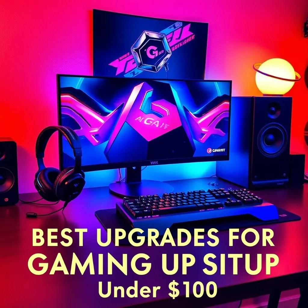 Best Upgrades for Gaming Setup Under $100 : LevelUpTalk