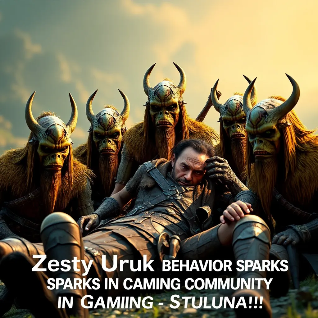 Zesty Uruk Behavior Sparks Controversy in Gaming Community : LevelUpTalk
