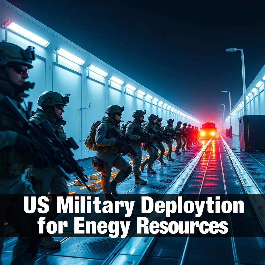 US Military's Global Deployment for Energy Resources : LevelUpTalk
