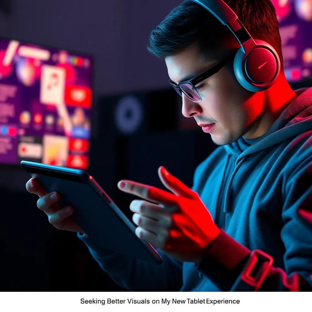 Seeking Better Visuals on My New Tablet Experience : LevelUpTalk