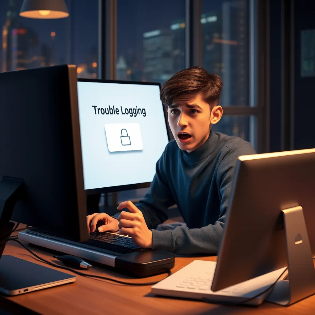 Trouble Logging In? Finding the Button Issue : LevelUpTalk