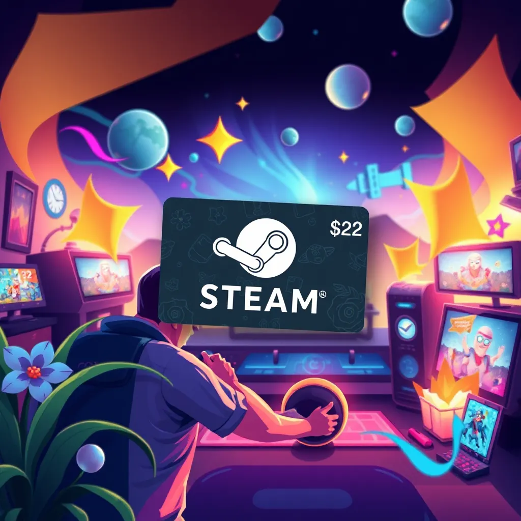 Join the $22 Steam Gift Card Giveaway with Valerion! : LevelUpTalk