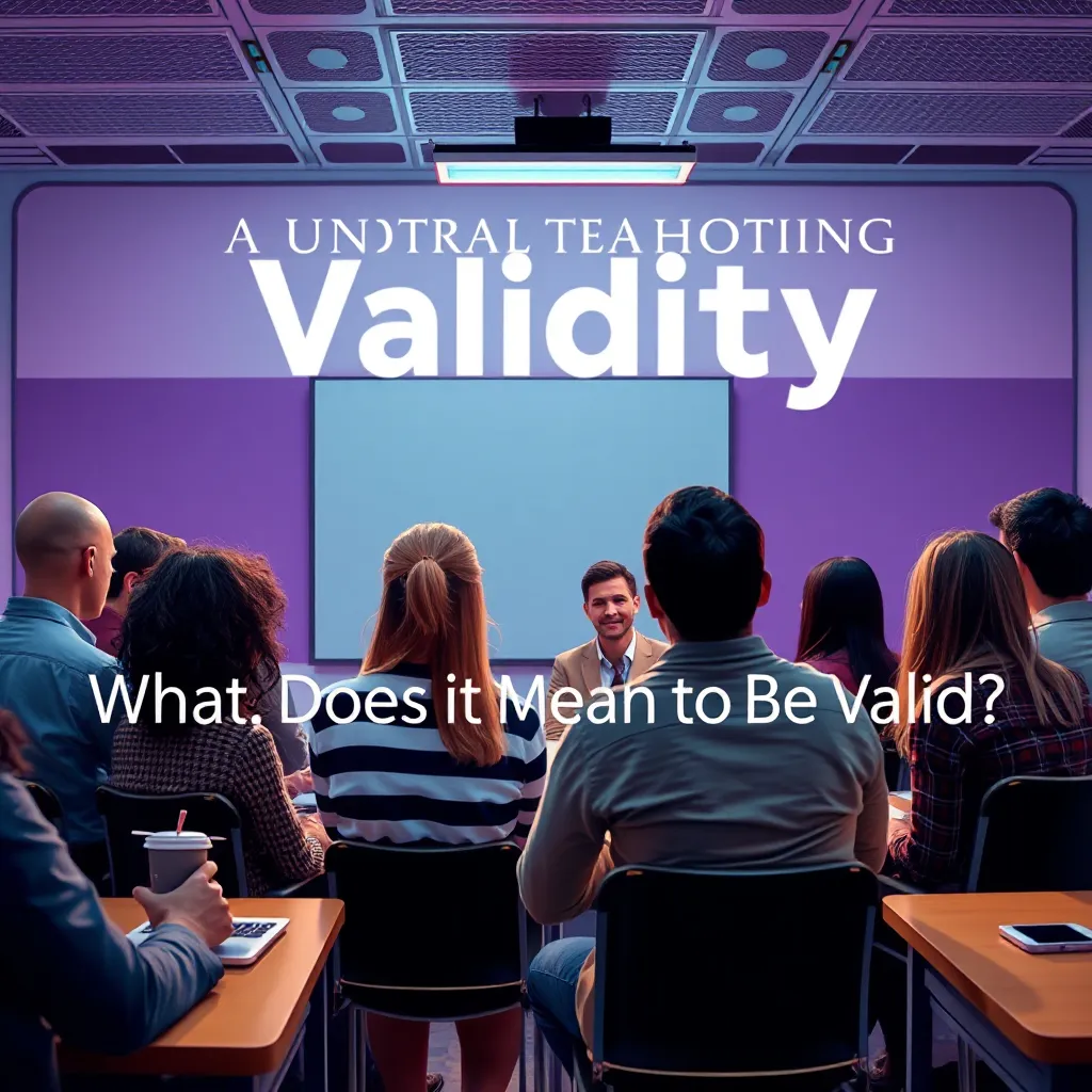 What Does It Mean to Be Valid? An In-Depth Look : LevelUpTalk