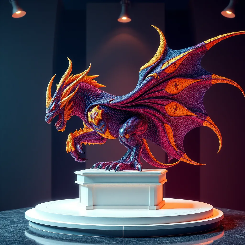 Check Out the Stunning New Valstrax Statue Unveiled! : LevelUpTalk