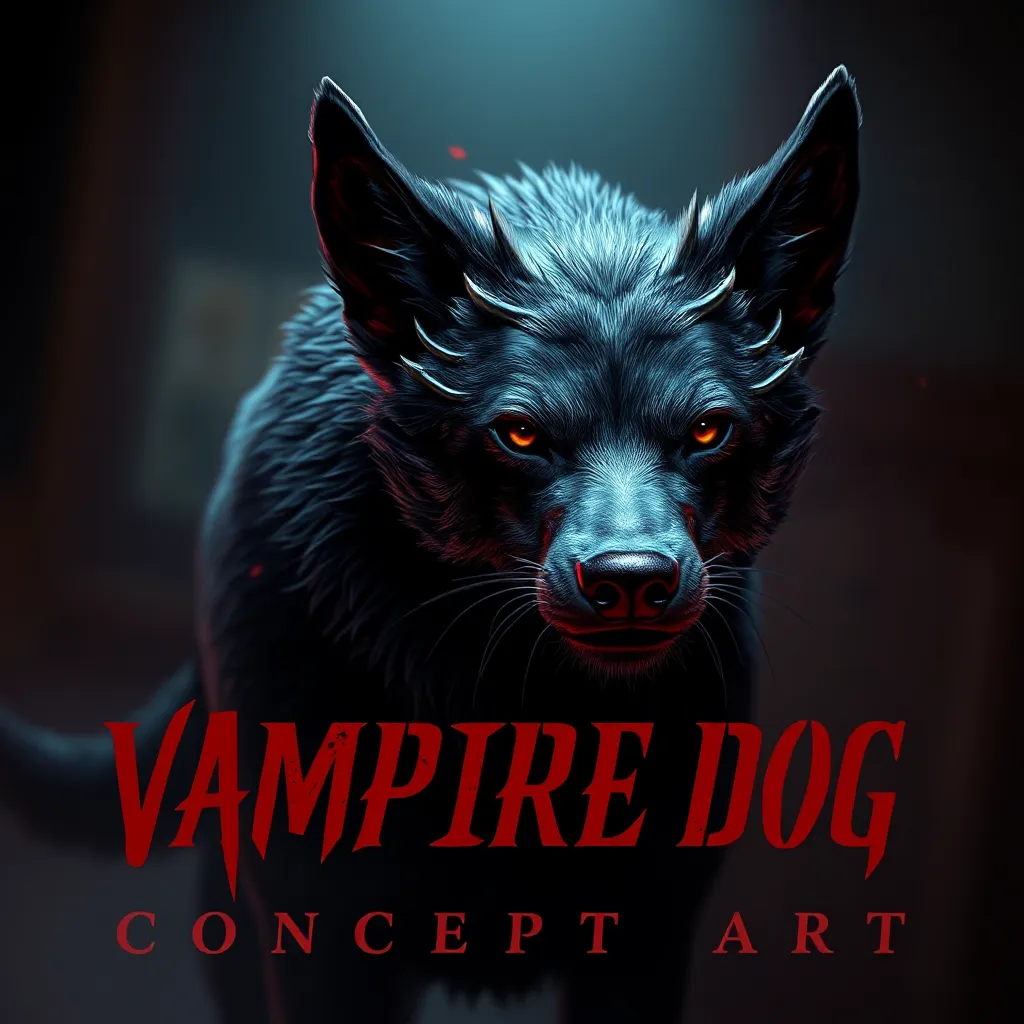 Explore the Vampire Dog Concept Art from Blood Of Dawnwalker : LevelUpTalk