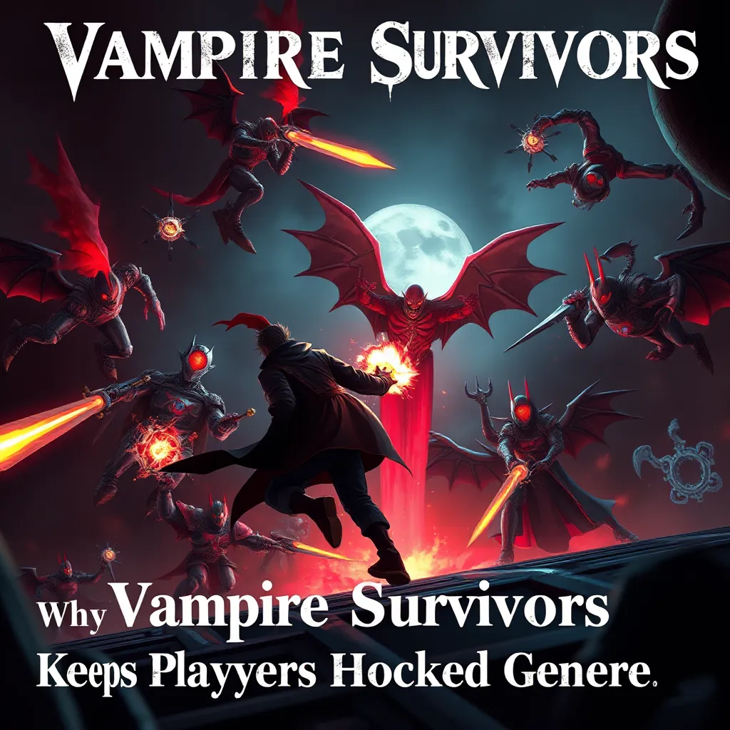 Why Vampire Survivors Keeps Players Hooked Despite Genre : LevelUpTalk