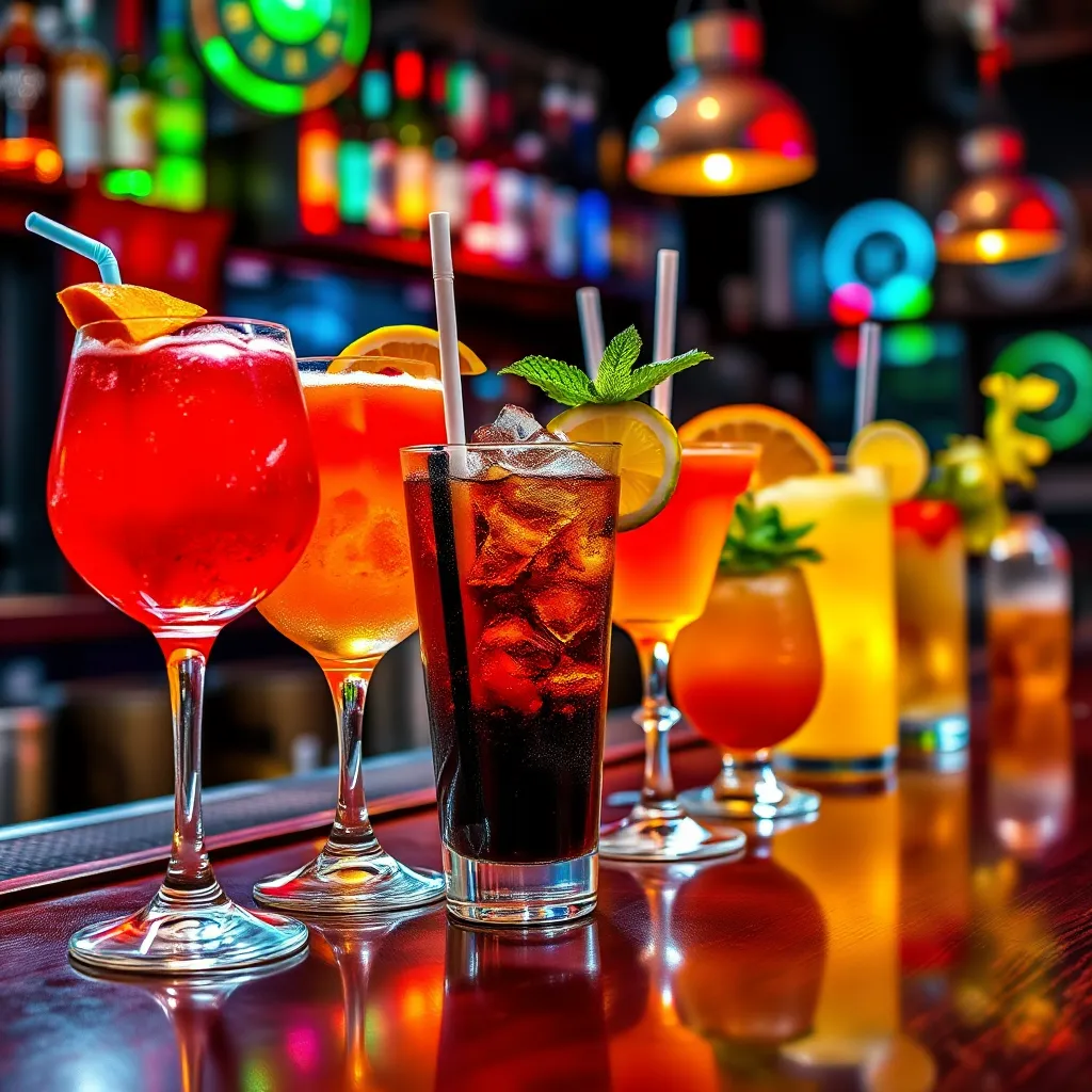 Exploring the Drink Selection at Local Venues : LevelUpTalk