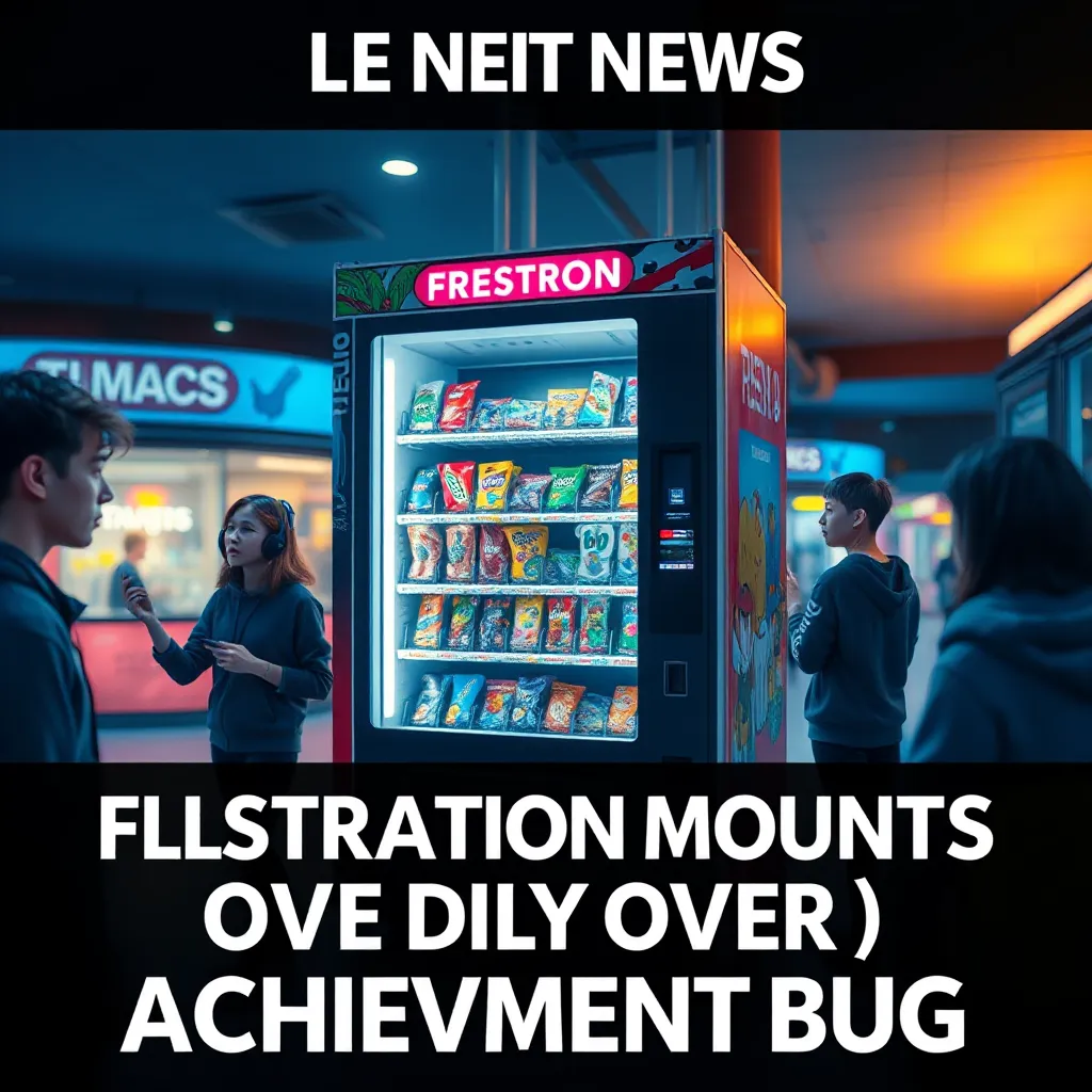 Frustration Mounts Over Vending Machine Achievement Bug : LevelUpTalk