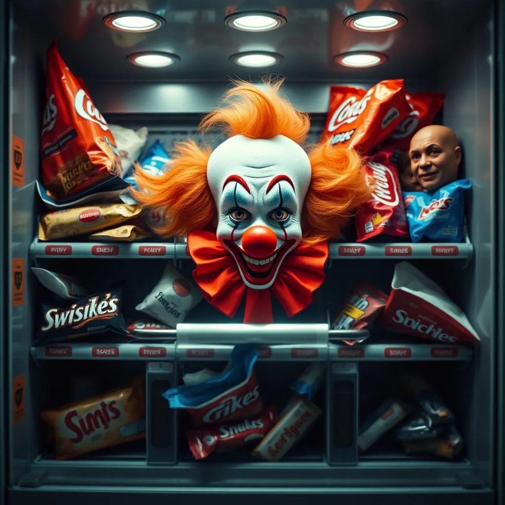 The Peculiar Encounter with the Vending Machine Clown 🤡 : LevelUpTalk