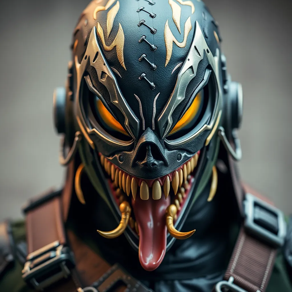 Check Out This Stunning Venom Snake Cosplay WIP : LevelUpTalk