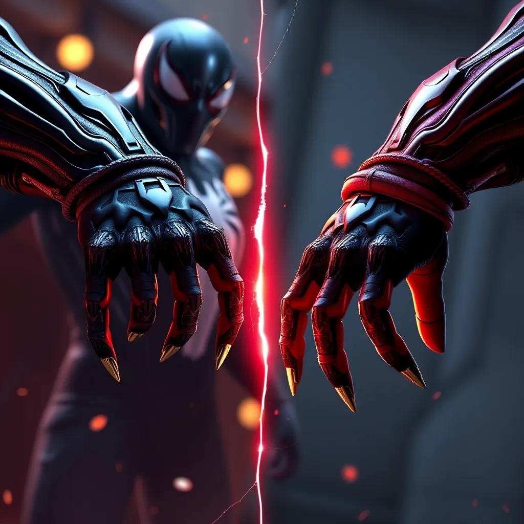 Comparing Venom and Spider Arms with Raimi Suit : LevelUpTalk